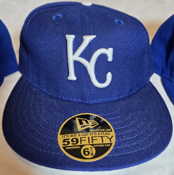 New Era | Accessories | New Era Blue Kc 59fifty Fitted Cap | Poshmark